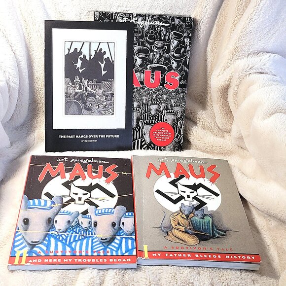 Source Unknown | Other | Maus I Ii Art Spiegelman Slipcase Set 2 Pbs ...